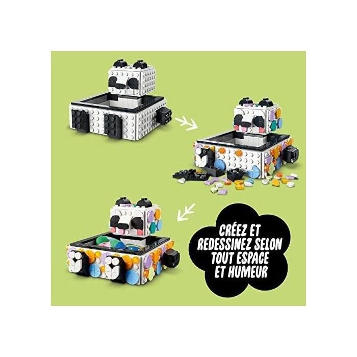 LEGO® 41959 DOTS Le Vide-poche Panda, Jouet avec Boîte de Rangement et ...