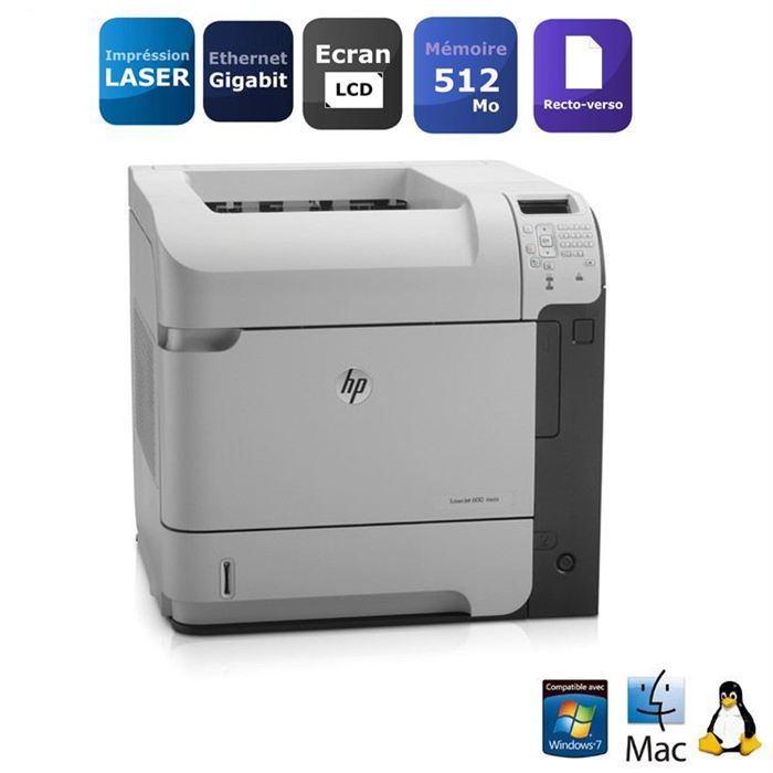 HP Laserjet Enterprise 600 M603dn - Cdiscount Informatique