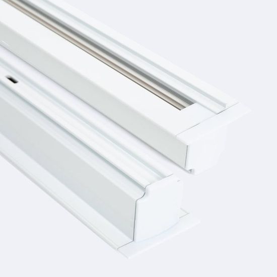 Rail Triphasé DALI Track Encastré Aluminium pour Spots LED 1 Mètre ...