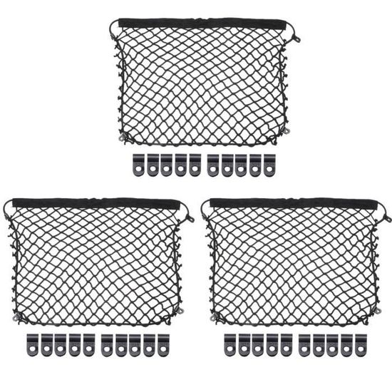 Sac-filet de coffre,Filet de chargement en maille pour bagages de moto ...