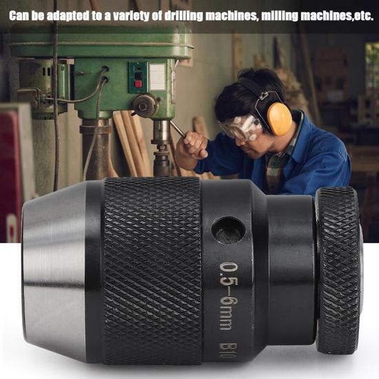 Mandrin auto-serrant B10 pour perceuse/fraiseuse - Cdiscount Bricolage