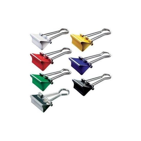 Pince double clip - MAUL - 213 - Noir - (L)41 mm - Écartement 19 mm ...