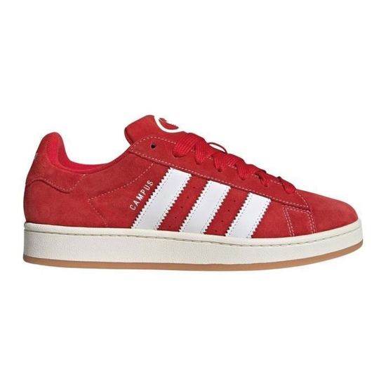 Baskets Adidas Campus 00s Adulte Rouge - blanc - Cdiscount Chaussures