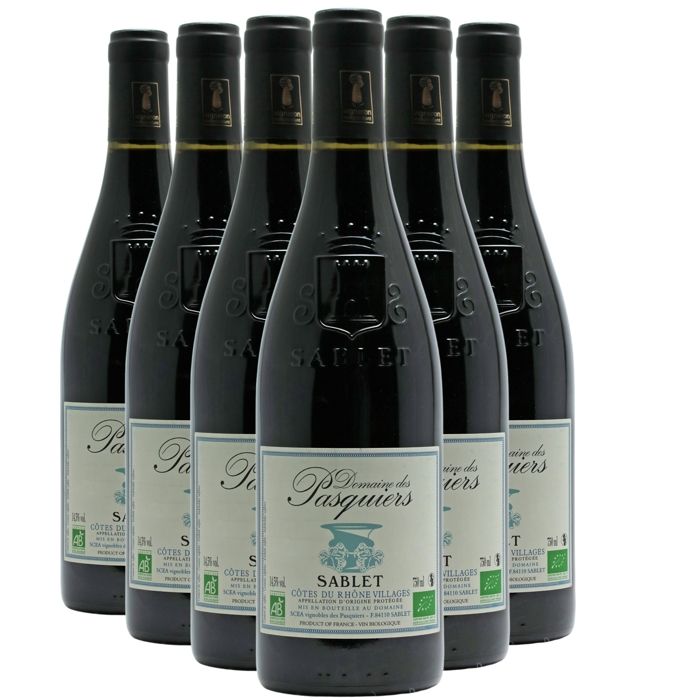 Domaine des Pasquiers Côtes du Rhône Villages Sablet 2021 - Vin Rouge ...