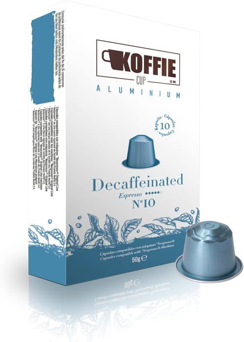 Koffie Cup-Décaféiné-Capsules En Aluminium De Café Décaféiné ...