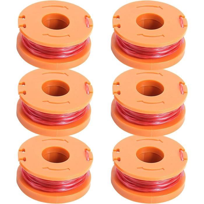 Lot De 6 Bobines De Fil Pour Débroussailleuse[w2425] - Cdiscount Jardin