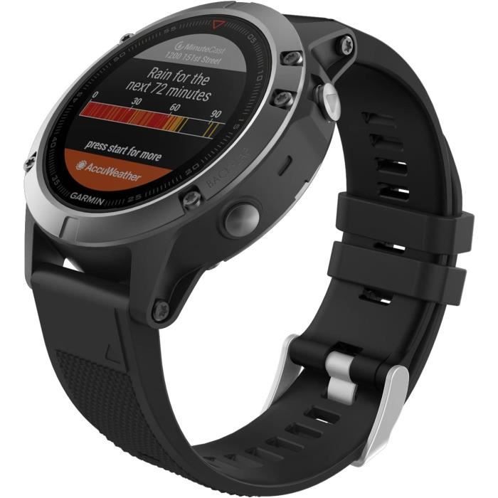 Bracelet Compatible avec Garmin Fenix 7-6-6 Pro-5-5 Plus-Epix Gen 2 ...