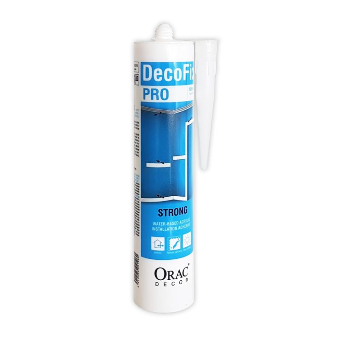 DecoFix Pro Acryl Colle d'installation Orac Decor FDP500 Cartouche de ...