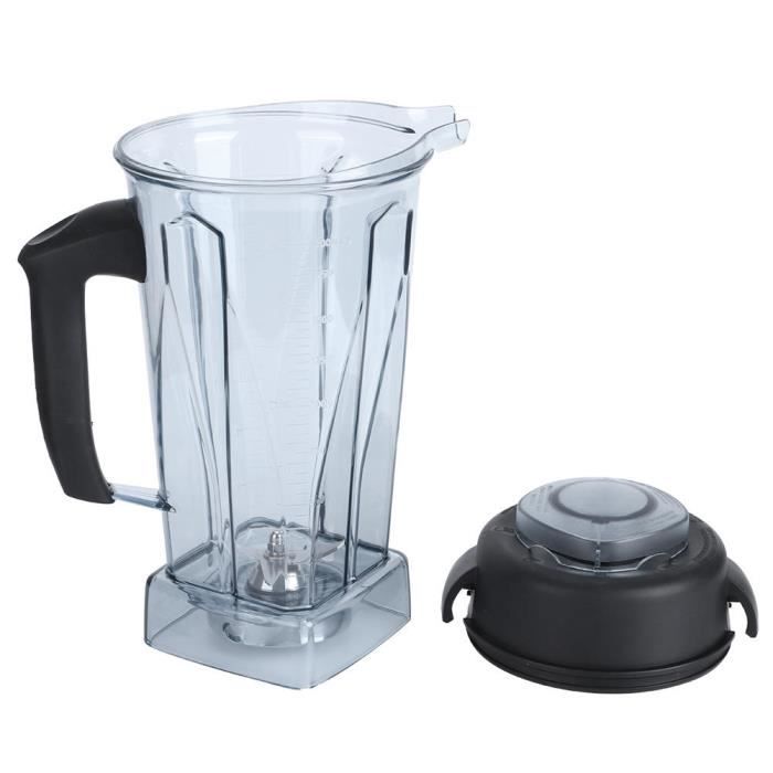 Blender Container, 64oz Transparent Blender Container Cup Lid Blade ...
