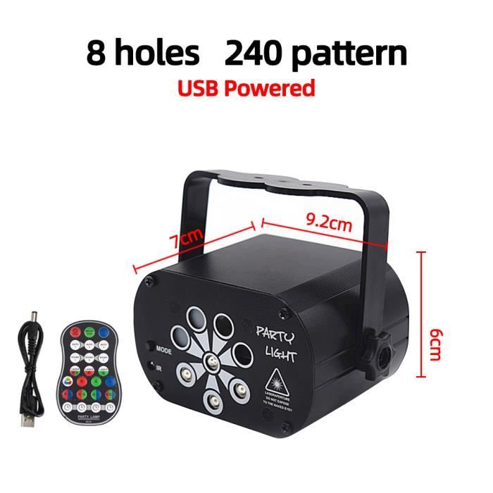 Effets de scène,Mini lumière Disco RGB LED,projecteur de scène Laser ...