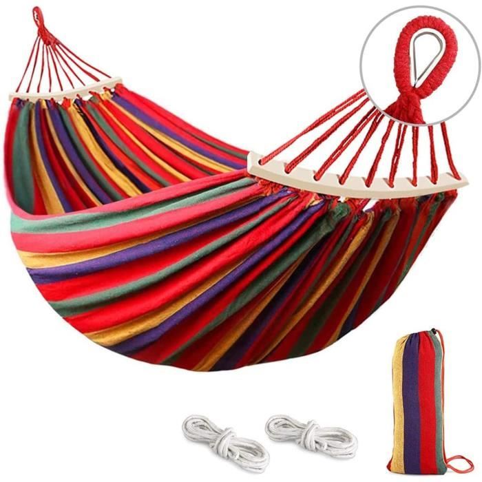 Hamacs Doubles Pour Le Camping, Hamac De Parachute Portatif Pour La ...
