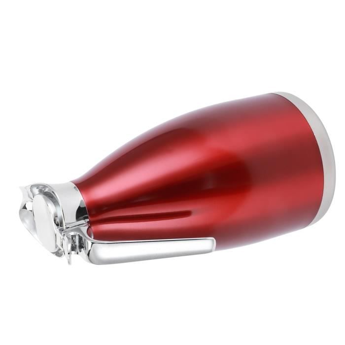 Cruche à vide - DUOKON - 2L - Acier inoxydable - Double paroi - Rouge ...