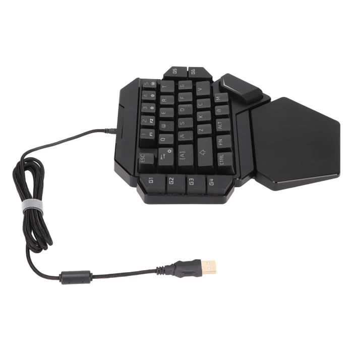 Clavier De Jeu Mécanique à Une Main Mini Clavier De Jeu Portable ...