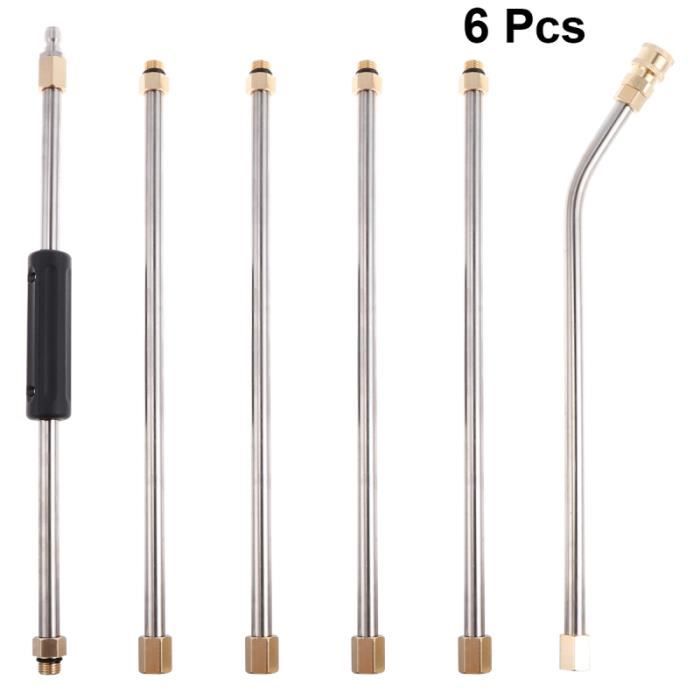 Lave-linge de voiture 6pcs à linge de laveuse haute pression Nettoyant ...