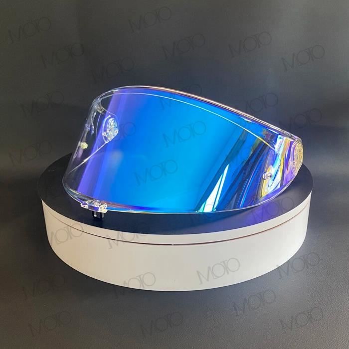 Visière de casque intégral de moto,lentille de vision nocturne,étui ...