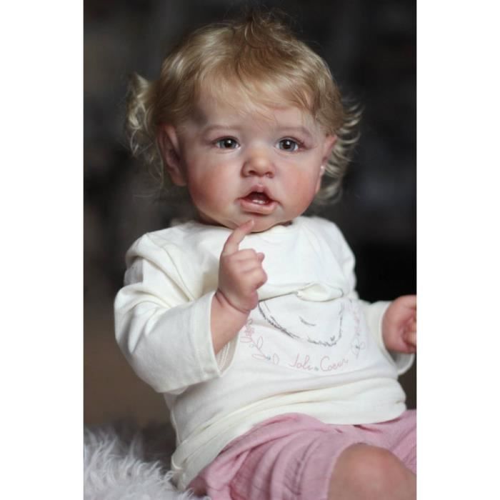 NPK kit Saskia reborn avec design de dents 22 pouces nouveau né ...