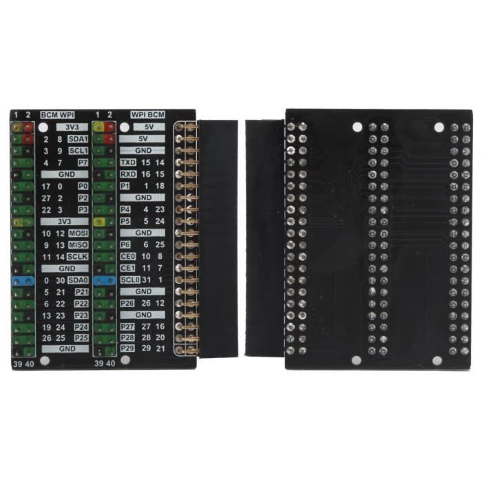 Module adaptateur d'interface GPIO Carte d'extension GPIO, double ...