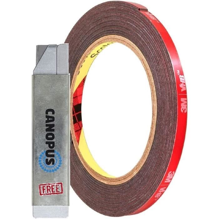 3M VHB Ruban Adhésif à Double Face Extra Fort, étanche 3M VHB 5952 (6 ...