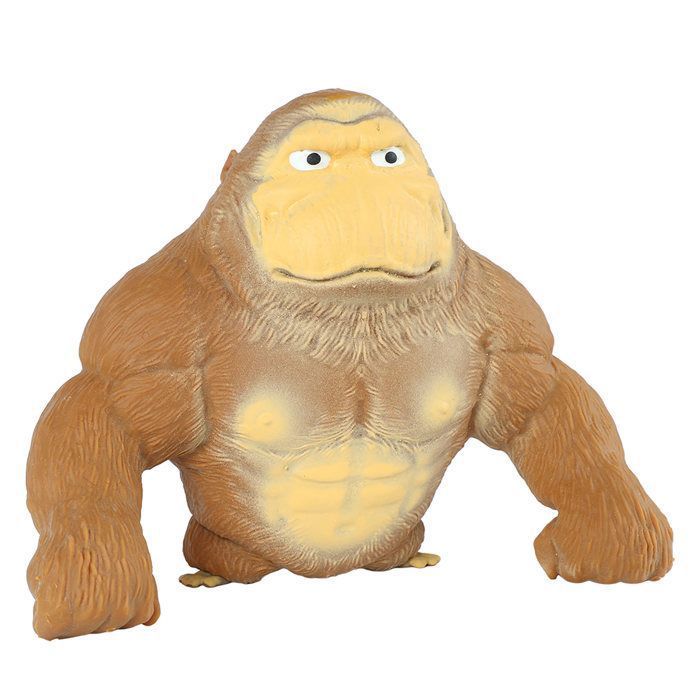 Figurine Anti-Stress - Monkey - Pinch Toy - Élastique - Marron - Design ...