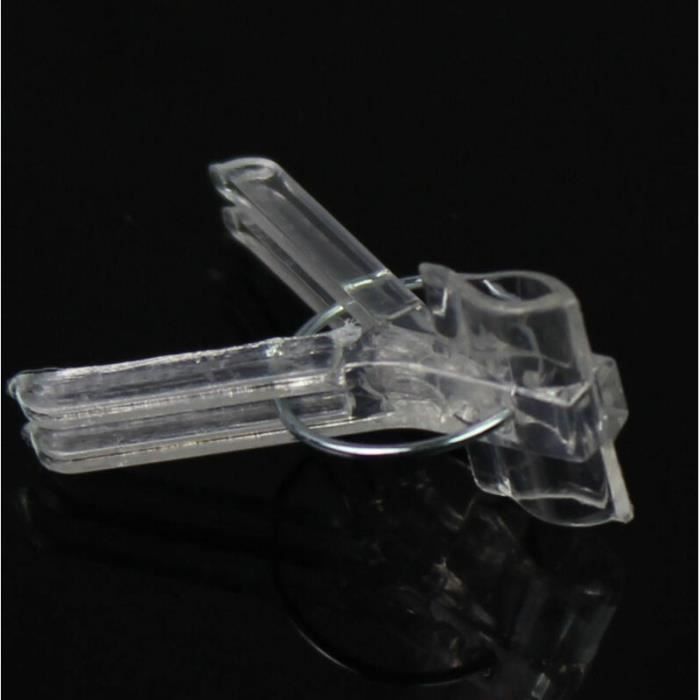 Clips de greffage en plastique Transparent - Outils de jardinage - 100 pièces/ensemble ...