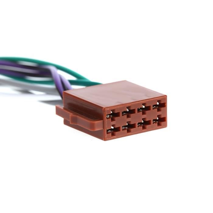 Garosa Faisceau de câblage ISO Car ISO Connector, Audio Line Interior ...