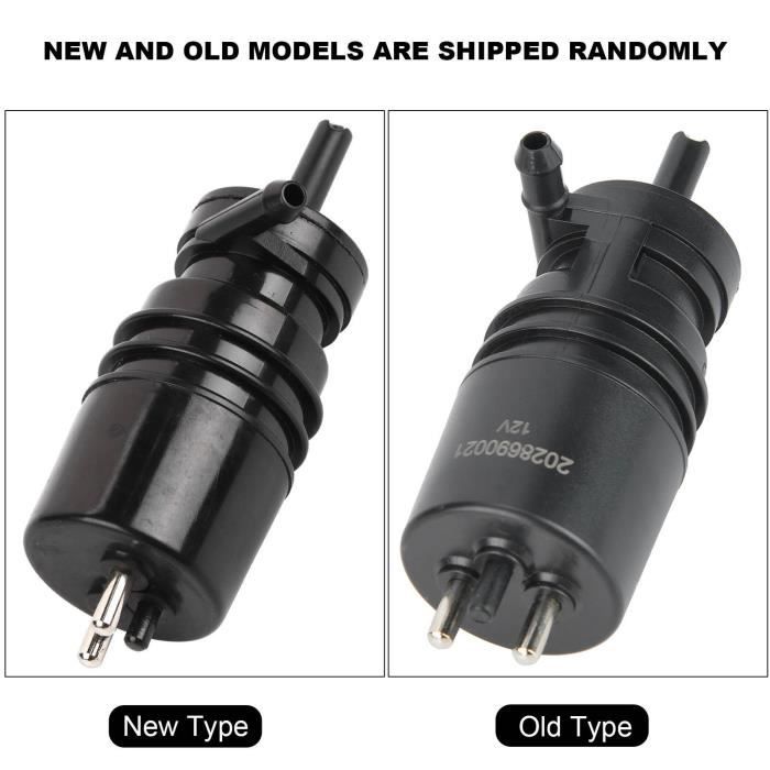 Omabeta pompe de lave-phares Pompe de Lave-glace, Haute efficacité ...