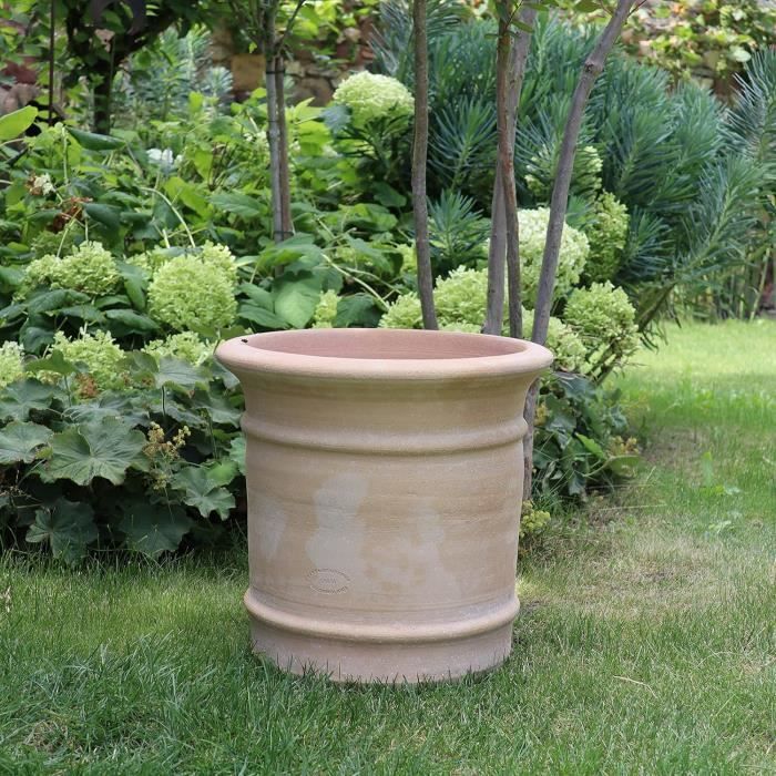 Kreta Keramik Canna Pot de fleurs en terre cuite fait à la main ...