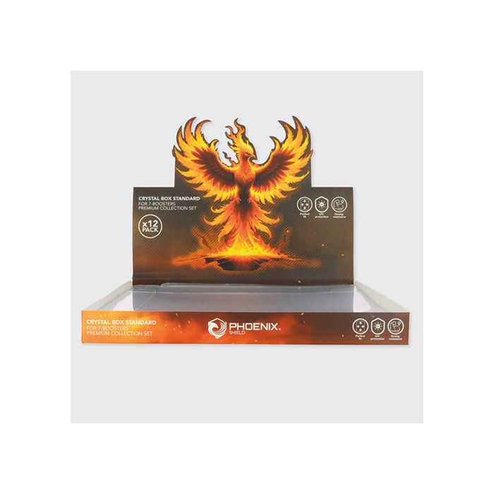 Phoenix Shield - Crystal Box Protection Coffret Premium Pokémon x12 ...