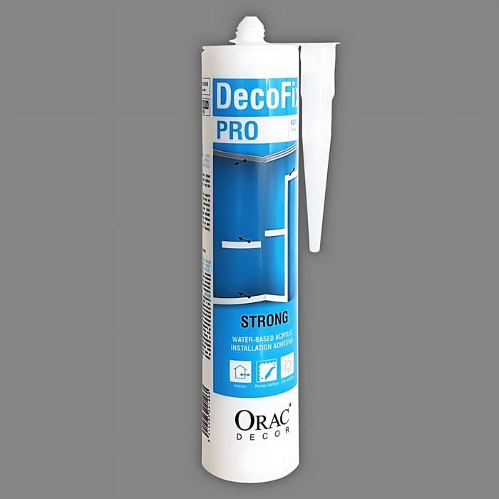 DecoFix Pro Acryl Colle d'installation Orac Decor FDP500 Cartouche de ...
