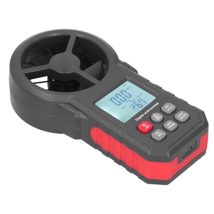 EJ.life Anemometer Handheld, Anemometer Bluetooth, with LCD Backlight ...