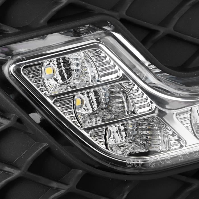 Lumière Led Feux Diurnes À Led Drl En Forme De L Convient Pour Mercedes ...