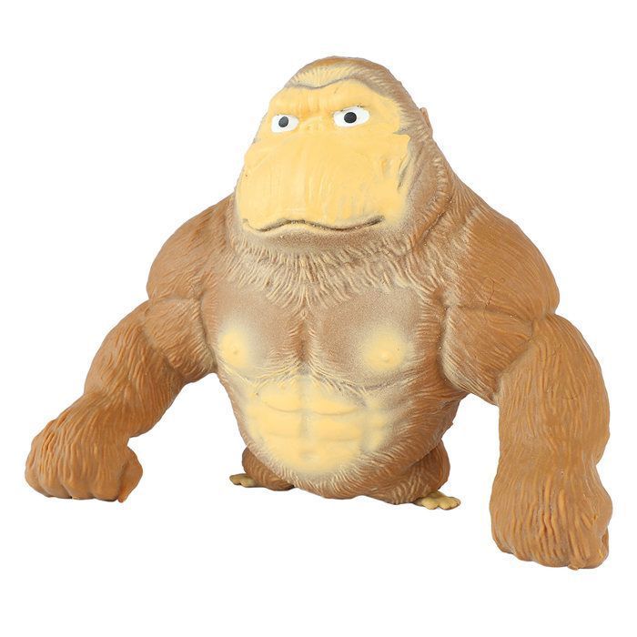 Figurine Anti-Stress - Monkey - Pinch Toy - Élastique - Marron - Design ...