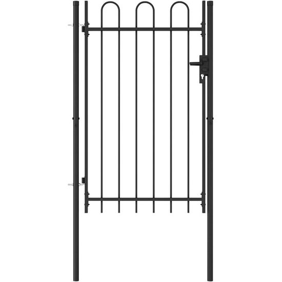 Portillon Simple avec Dessus Arqué pour Jardin, Terrasse, Patio ...