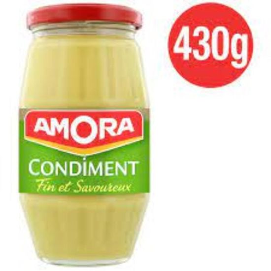 AMORA - Moutarde Condiment Bocal 430G - Lot de 1 HL47 - Cdiscount Au ...