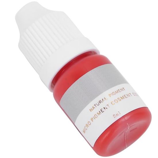 EBTOOLS Encre de tatouage pour les lèvres rouges Encre de Tatouage de ...