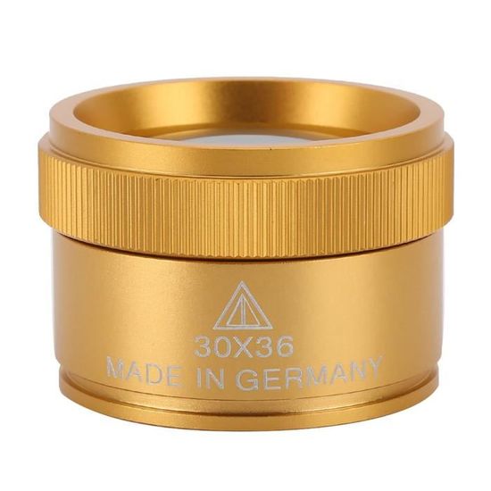KIMISS Loupe 30X Verre Grossissant 30X Loupe à Main Portable pour ...