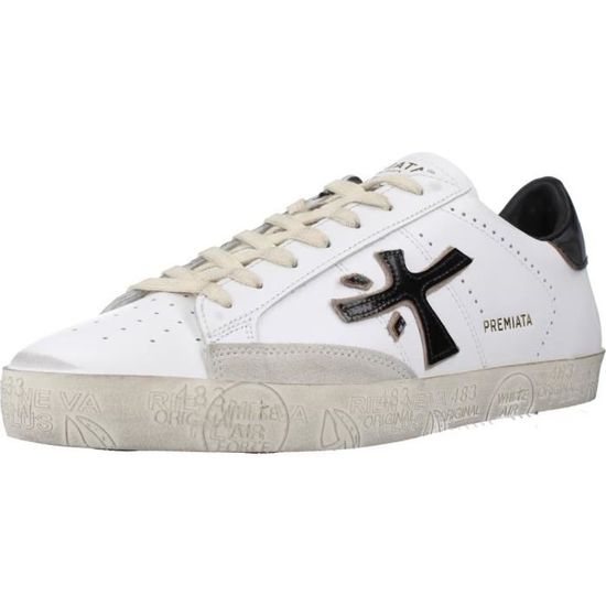 Basket Premiata 127893 Blanc 44 Blanc - Cdiscount Chaussures