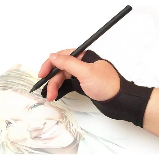 Gant De Dessin Numérique - Gant D'Artiste Pour Tablette Graphique ...