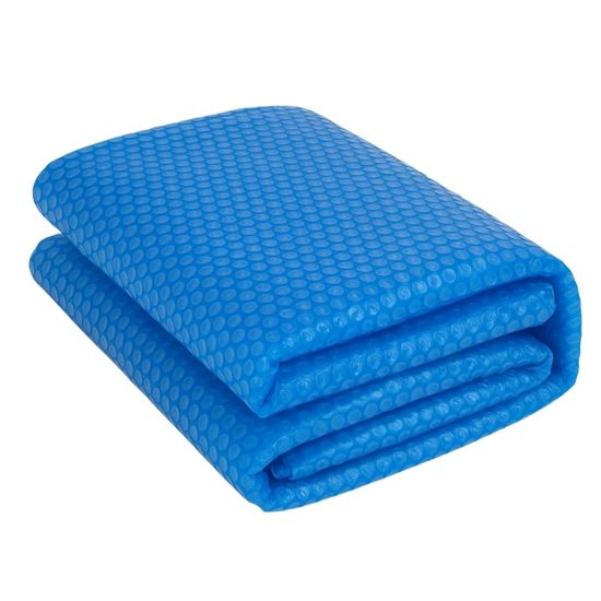 TERRE JARDIN - Bâche à bulles piscine rectangulaire 400 microns Bleu 10 ...