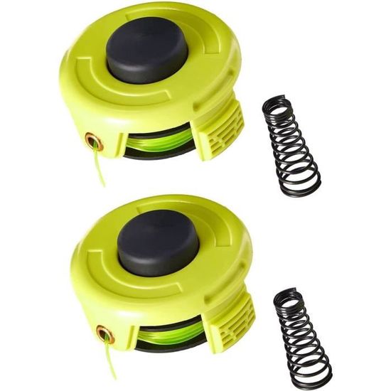Ensemble De Bobine De Fil Et De Couvercle De Ressort Pour Débroussailleuse Ryobi Rac118 1,2 Mm ...