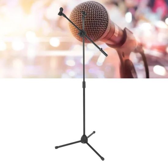 VBESTLIFE Pied de micro Support de Microphone antidérapant, trépied ...