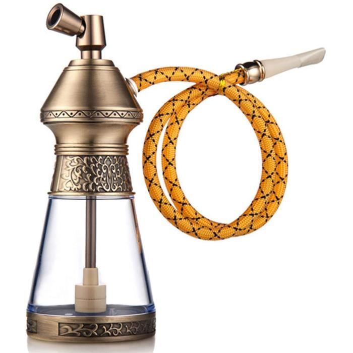 Vapeur Narguilé Set Acrylique Mini Shisha Combo Kit Simple Tuyau ...