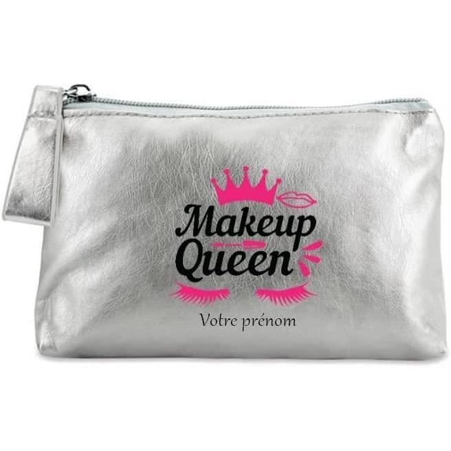 Trousse Argent Maquillage Stylo Pochette Makeup Queen[H4642 ...