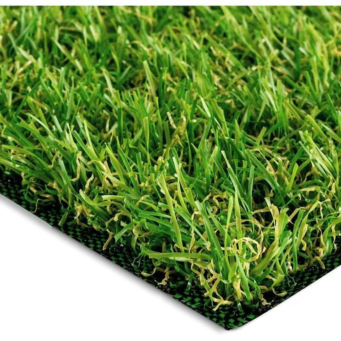 Gazon Artificiel Marbella - Hauteur : 26 Mm - Robust & Uv Stable - Tapis De Pelouse - Gazon ...