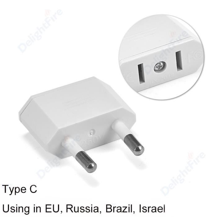 Adaptateur secteur US vers EU,convertisseur secteur,prise électrique ...