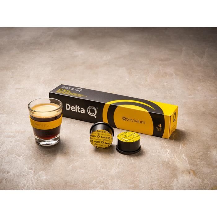 Delta Q Qonvivium N°4 Etui de 10 Capsules - Compatible uniquement ...