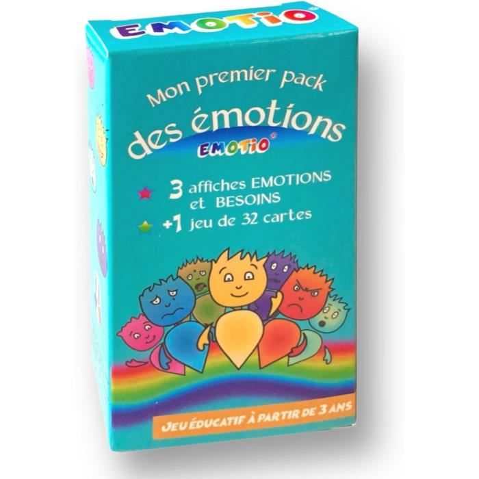 Pack Mon 1Er Jeu Des Émotions | Jeu De 32 Cartes Pour Découvrir Les ...
