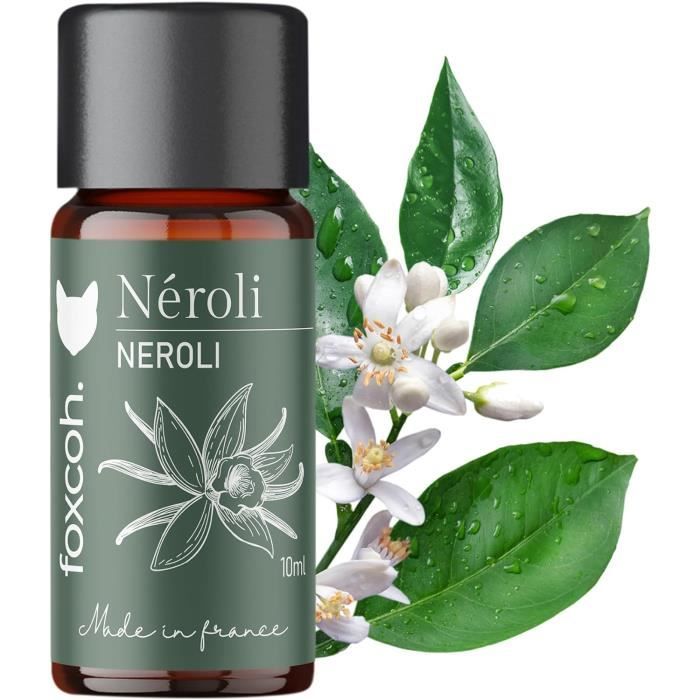 , Neroli (Citrus Aurantium Amara) 10Ml - Huile Essentielle Légère - Parfum Doux Et Mielleux ...