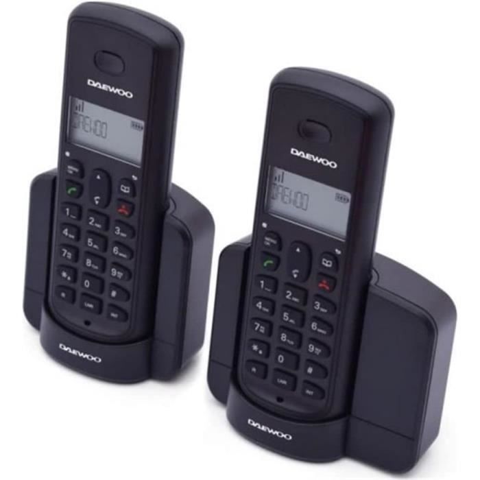 Daewoo 942703 Telephone DECT 3G Multicolore - Cdiscount Téléphonie