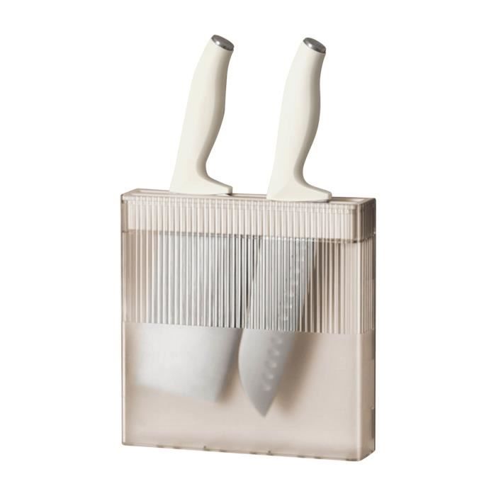 Support couteau mural rangement couteaux cuisine pratique perçage ...